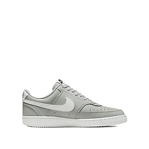 Nike Mens Court Vision Low Basketball Shoes (10) Grey/White