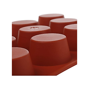 Silikomart Mould Mini Muffin, 51mm, Terracotta