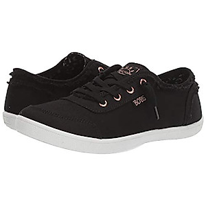 Skechers womens Bobs B Cute Sneaker, Black, 8 US