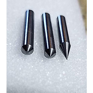 Brother ScanNCut 3-in-1 Etching/Engraving Tool - Precision, Regular, and Blunt Engraving Tips with Heart, Dog Tag, and Circle Stamping Blanks for Brother Scan and Cut Machines- by Zoom Precision
