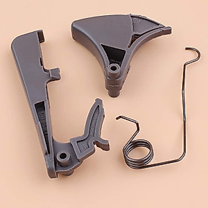 Corolado Spare Parts, Throttle Trigger Spring Lock Kit for Husqvarna 357Xp 359 340 340E 345 345E 345Epa 346Xp 350 350Epa 351 353 Gas Chain Saws