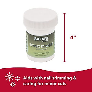 Coastal Pet Safari Pet Styptic Powder - Blood Clotting Powder for Pet and Dog First Aid Kit and Grooming - One Size