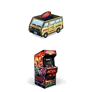 Genuine Fred Stranger Things, Surfer Boy Pizza, Desk Caddy, MulticolorandGenuine Fred Stranger Things, Arcade Desk Caddy, Multicolor