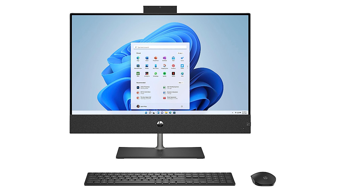 HP 27-Inch Touchscreen All-in-One PC with Intel Core i9 and 64GB RAM