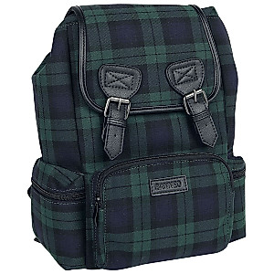 Lost Queen Kenneth Tartan Backpack Green