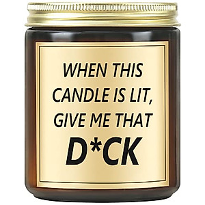 Naughty Gifts for Him - Gifts for Husband, Gifts for Boyfriend, Couples Gifts, Husband Gifts, Boyfriend Gifts, Husband Birthday Gift, Valentines Day Gifts, Lavender Candle