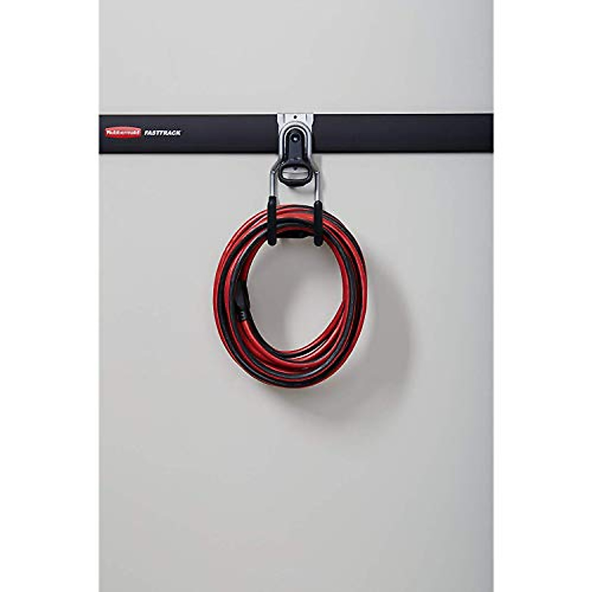 Rubbermaid Fasttrack Garage Storage System 5 Piece All in One Rail and Hook Kit (2 Pack)