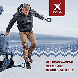 Vertx Men's Standard Cutback Slim Fit Pants Tactical Gear with Pockets Lightweight Stretch Quick Dry Odor Control Outdoor Pant, DEEP Navy, 40W x 32L