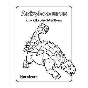 Dinosaur Book for Kids: Coloring Fun and Awesome Facts (A Did You Know? Coloring Book)