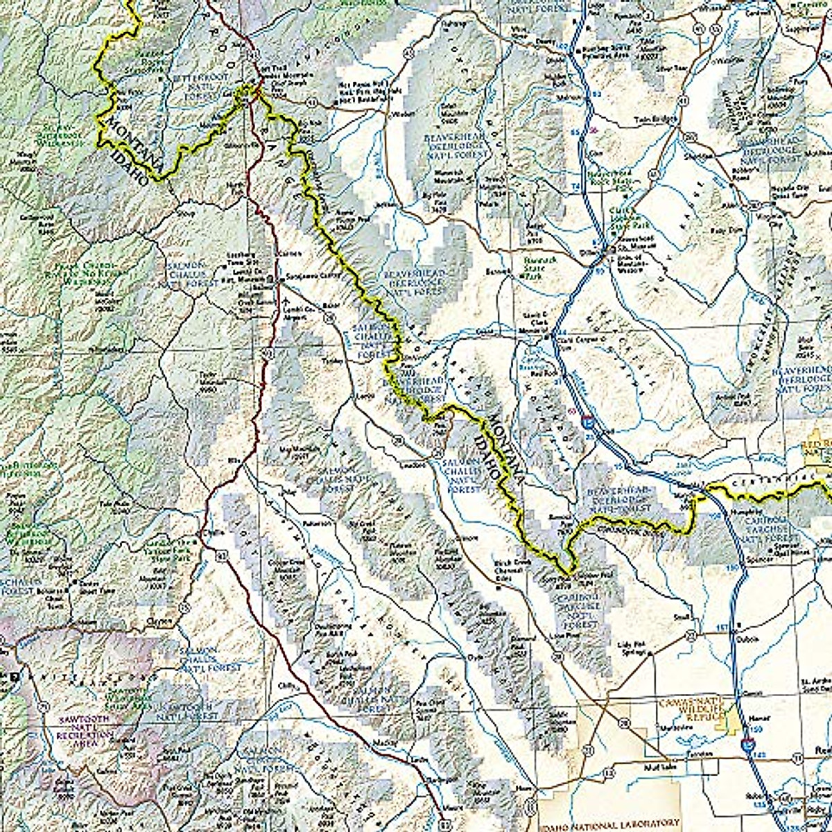 United States, Pacific Northwest Map (National Geographic Adventure Map, 3118)