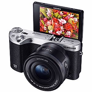 Samsung Electronics EV-NX500ZBMIUS NX500 28 MP Wireless Smart Compact System Camera with Included Kit Lens