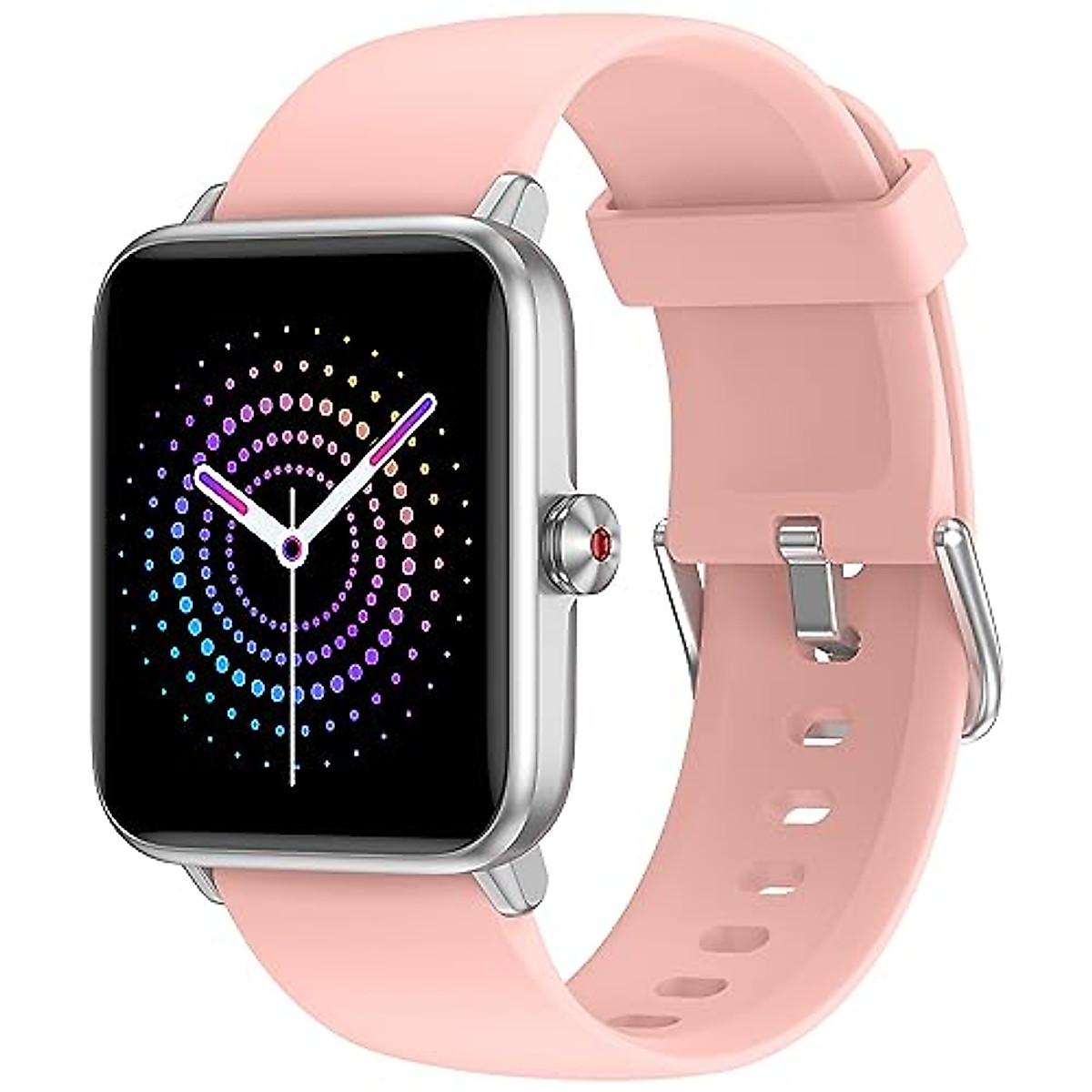 LIVIKEY Smart Watch, Fitness Tracker with Heart Rate Monitor, Blood Oxygen, Sleep Tracking, 41mm Smartwatch 5ATM Waterproof with Pedometer for Women Men Compatible with Android iPhone iOS