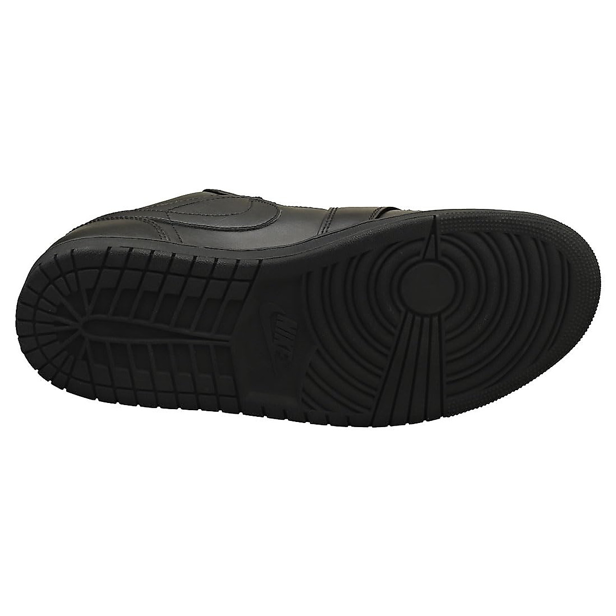 Jordan Mens Air 1 Low 553558 093 Triple Black - Size 10