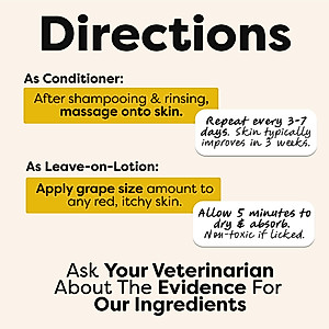 Doc Itchy: Allergy Armor Itch Relief Conditioner & Leave-on-Lotion | Clinical-Strength Zinc & Oatmeal | Banish Rashes, Calm Itch, Rebalance Skin Microbiome | Nurture Skin Health | Made in USA | 12 oz