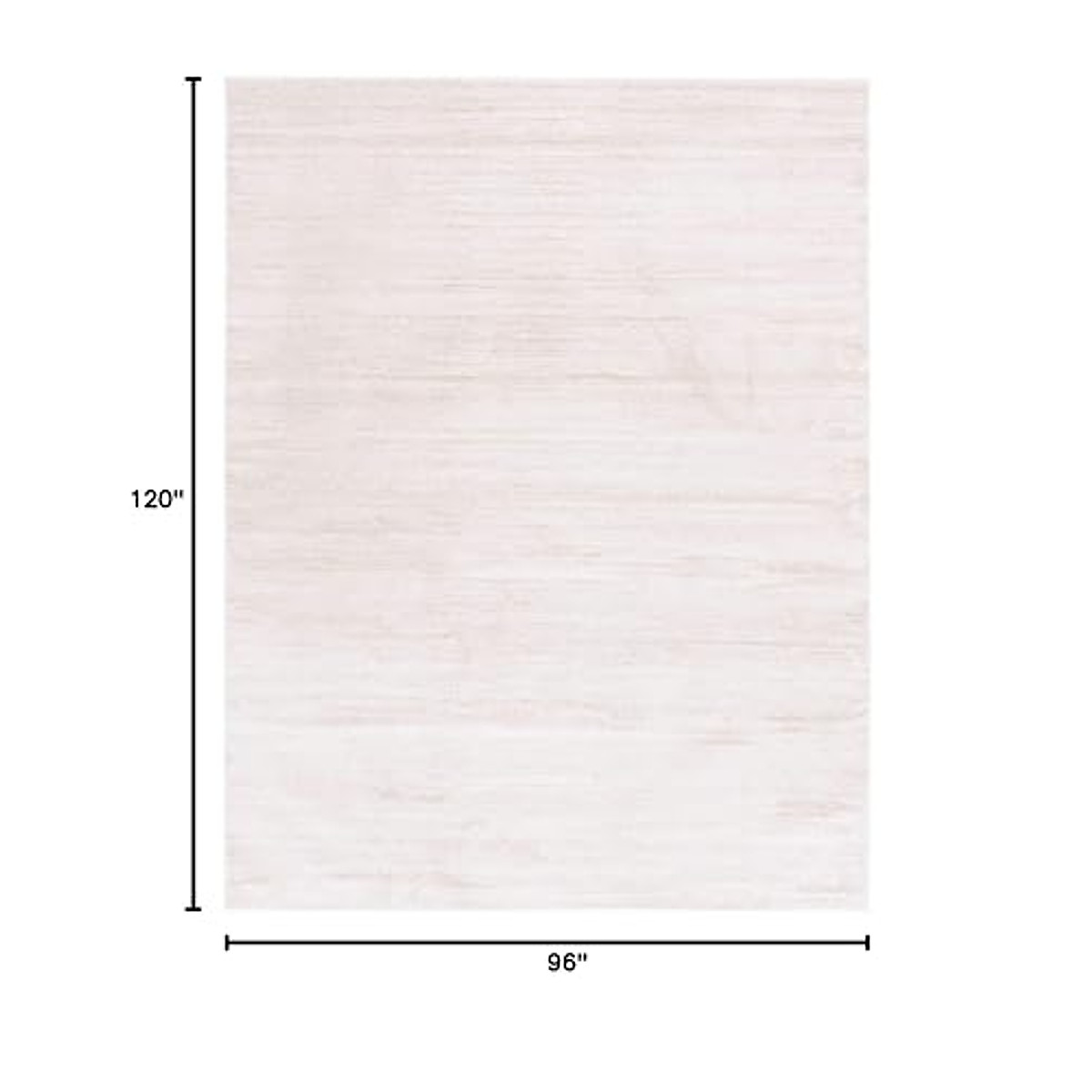 Unique Loom Uptown Collection Area Rug - Madison Avenue (8' x 10' Rectangle, Beige/ Light Brown)