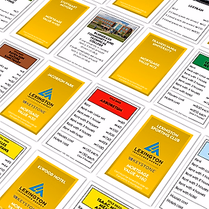 MONOPOLY Board game - Lexington Edition: 2-6 Players Family Board Games for Kids and Adults, Board Games for kids 8 and up, for Kids and Adults, Ideal for Game Night