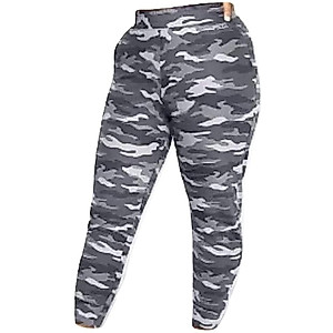 Victoria's Secret Pink Active Ultimate High Waist Length Jogger Color Camo Gray Size Large New