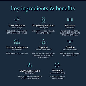 Neocutis Lumiere Firm - Illuminating and Tightening, Anti-Aging Eye Cream - Brighten, Hydrate, and Soothe - for Dark Circles, Puffiness, and Wrinkle Prevention - Travel-Friendly - 15 ml/0.5 fl oz.