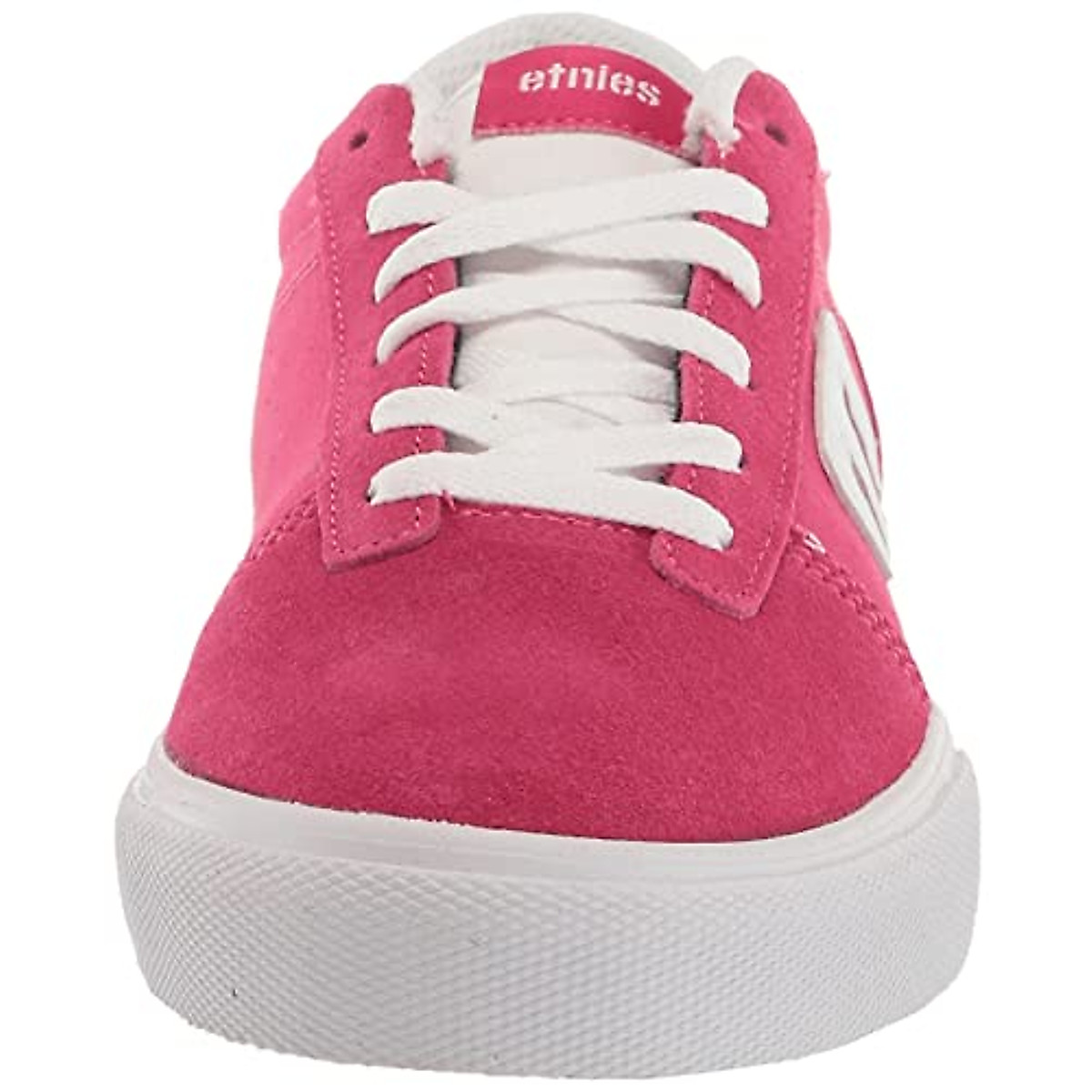 Etnies Women's Calli Vulc Low Top Skate Shoe, Pink/White, 8
