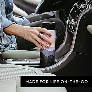 Simple Modern Insulated Thermos Travel Coffee Mug with Snap Flip Lid | Leakproof Reusable Stainless Steel Tumbler Cup | Gifts for Women Men Him Her | Kona Collection | 16oz | Blush