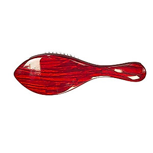 TORINO PRO WAVE BRUSHES BY BRUSH KING Wave Brush #11- Medium Soft Curve Wave Hair Brush for Men, 100% Boar Bristles, Great for Fresh Cuts and Thinning Hair, For 360 Waves