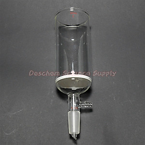 Deschem 500ml,24/40,Glass Buchner Funnel,3# Coarse Filter