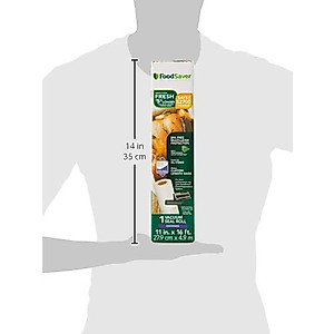//FoodSaver Expandable Heat Seal Roll 11"x 16'