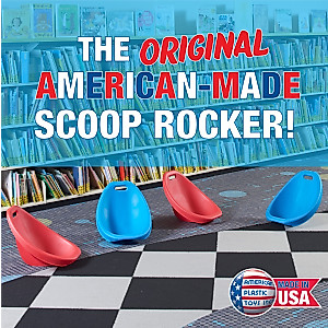 American Plastic Toys (2-Pack, Red Scoop Rocker