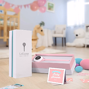 Lollipop Smart Baby Monitor HD WiFi & Wall Mount