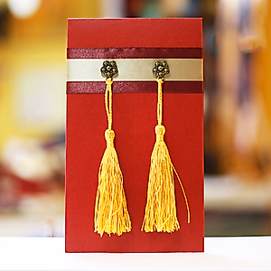 VAPKER 100 Pieces Light Gold 13cm/5-Inch Silky Handmade Soft Tassels Floss Bookmark Tassels with 2-Inch Cord Loop for Jewelry Making, DIY Projects, Bookmarks