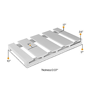 Rustic State Eze 4 Sectional Adjustable Under Cabinet Mount Wood Stemware Rack Hanging Shelf Glassware Holder Bar Organizer with up to 12 Wine Glass Storage 10 Inch Deep White