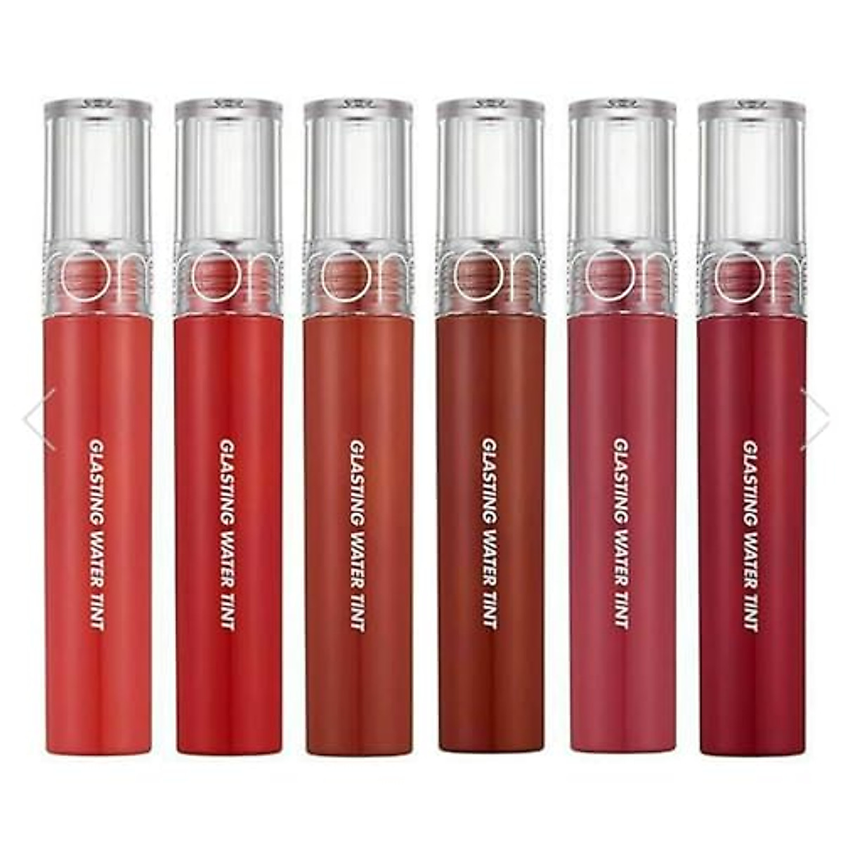 rom&nd Glasting Water Tint 07 PINK VALLEY, Vivid Color, Non-Sticky, Glossy Shine Finish, Long-Lasting, Moisturizing, Highlighting, Natural Colors, Lip Tint for Daily Use, K-beauty, 4g/0.14oz