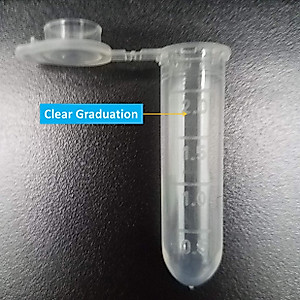 Polypropylene 2.0 ml Micro-centrifuge Tube with Snap Cap, Natural (Pack of 500)