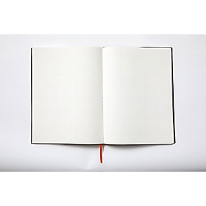 Minimalism Art, Classic Soft Cover Notebook Journal, Large Size, Composition B5 7.6" x 10", 176 Pages, Premium Thick Paper 100gsm, Fine PU Leather, Ribbon Bookmark, San Francisco (Dotted, Black)