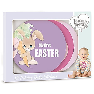 Precious Moments 172425 Baby's Firsts Commemorative Milestones Seasonal Holiday Baby Belly Sticker Set