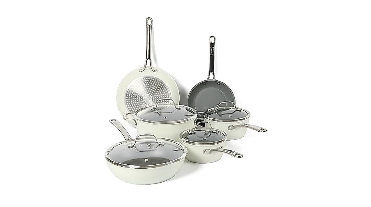 Sur La Table Titanium Ceramic Cookware Set - 10 Pieces