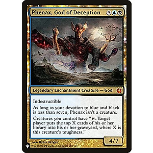 Magic: the Gathering - Phenax, God of Deception - The List