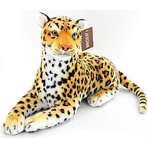 JESONN Stuffed Animals Toys Cheetah Spotted Leopard Plush (18.9 Inches)