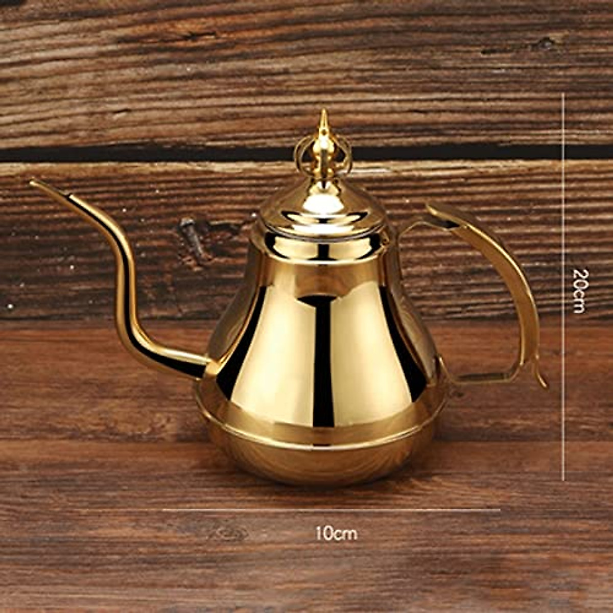 PDGJG Stainless Steel Coffee Drip Pot Gooseneck Kettle Teapot Tea Maker with Filter Induction Cooker Tea Kettle Kitchen Tools