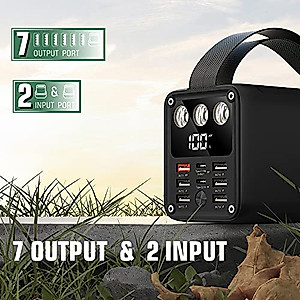 KONFULON 60000mAh High Capacity Power Bank Fast Charging USB C PD 20W Battery Packs with 7 Outputs 22.5W & LCD Display Battery Bank for iPhone, Samsung, iPad,MacBook & Outdoors Camping