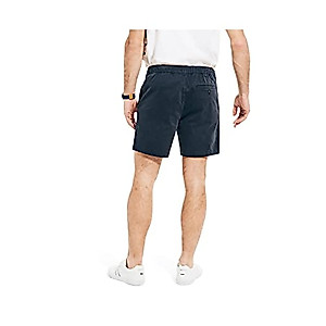 Nautica Men's 7" Pull-On Boardwalk Short, Navy