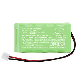 FYIOGXG Cameron Sino Battery for Honeywell SEC-H-201, SEC-H-600 PN:Honeywell H10499 300mAh / 3.60Wh