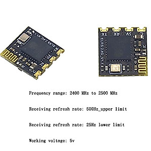 SoloGood ELRS Receiver 2.4G ExpressLRS 2nd Generation Mini2 Low Latency Long Distance High Refresh Rate for FPV RC Quadcopter Racing Drone