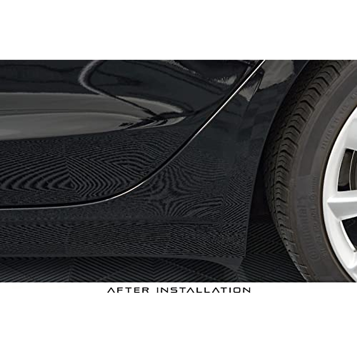 Crystal Shield 2017 - 2023 Tesla Model 3 Rear Rocker Paint Protection Film Kit 8 Mil Thick PPF Clear - Squeegee & Install Gel Accessories Included 10 Year Warranty