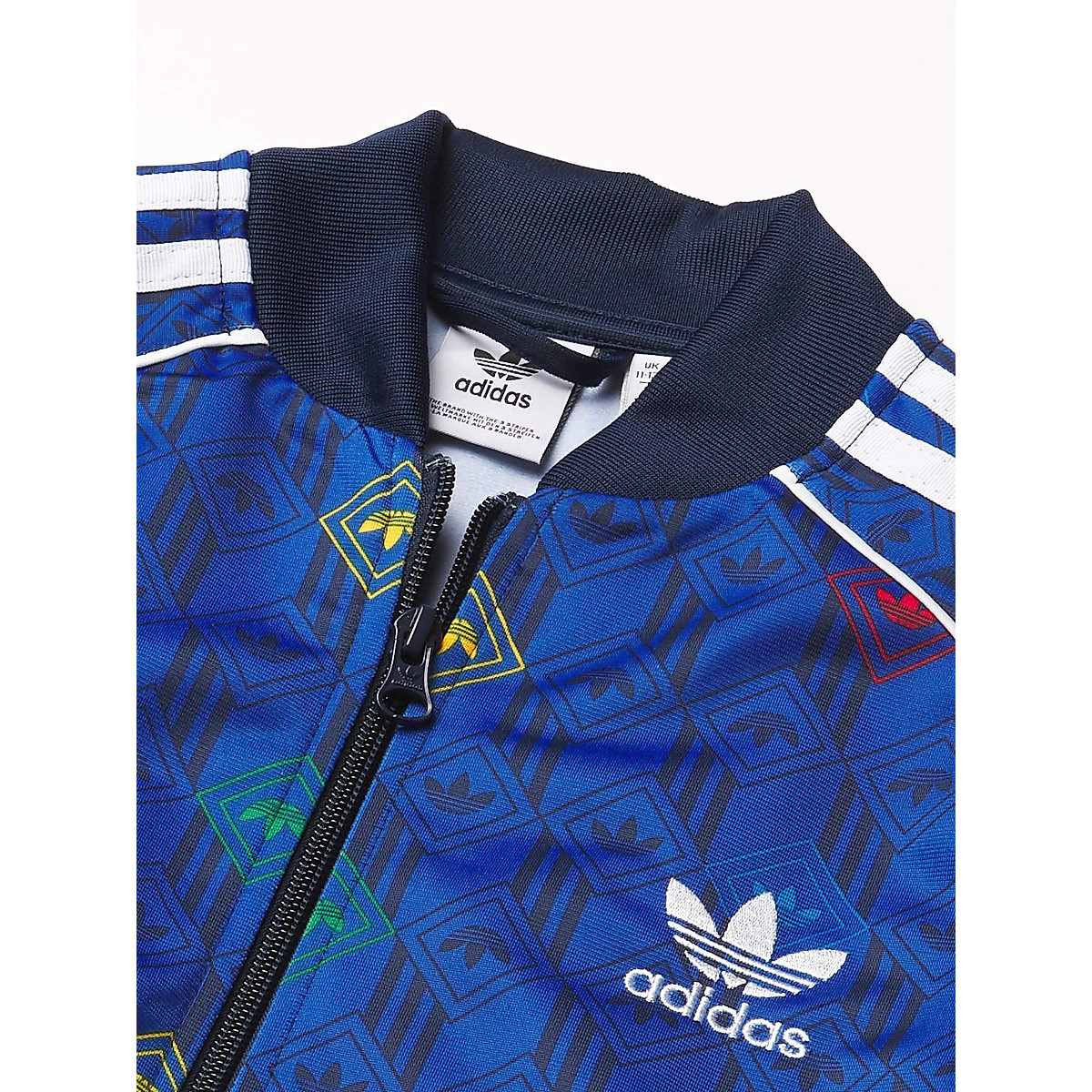 adidas Originals unisex-youth SST Top Royal Blue/College Navy Small