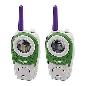 Disney Pixar Lightyear Toy Walkie Talkies for Kids, Indoor and Outdoor Toys for Kids with Light Up Graphics