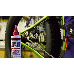 Boeshield T-9 Bicycle Chain Waterproof Lubricant and Rust Protection, 4 oz Liquid, Original Version (122183) , White