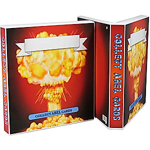 UniKeep Garbage Pail Kids GPK Themed Collectible Card Storage Binder - Complete With 20 Card Pages (Adam Bomb)