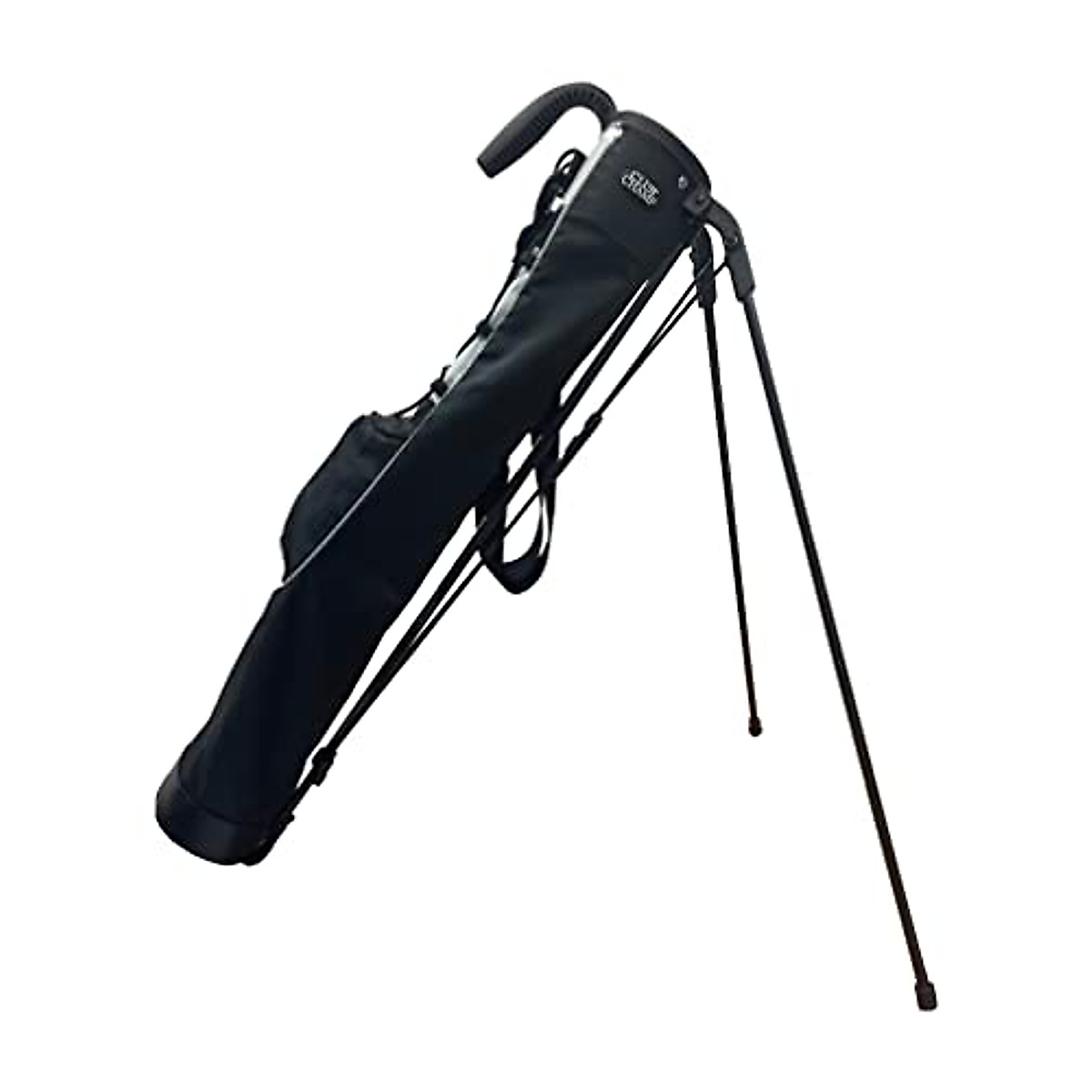 JEF WORLD OF GOLF JR1256 Pitch & Putt Sunday Bag with Stand & Handle, Black