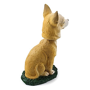 Animal Den Chihuahua T/W Dog Bobblehead Figure for Car Dash Desk Fun Accessory